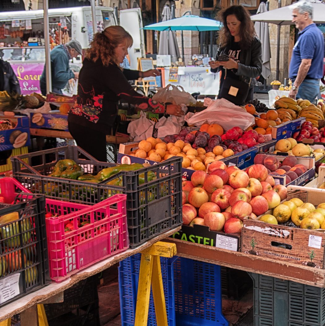 The market day in Leon - London Traveller